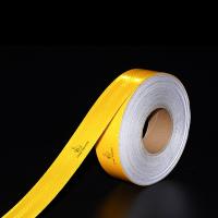 China Conspicuity Red Yellow White ECE 104R Reflective Tape For Trailer Truck for sale