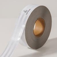China HIP Truck Safety Warning ECE 104R Reflective Tape White Micro Prismatic Adhesive for sale