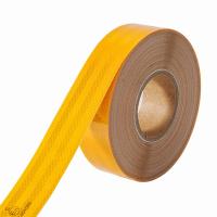 China Custom Printed ECE 104r Rolls Car Reflective Prismatic Red Stickers Vinyl  Reflective Tape For Truck for sale