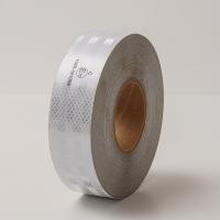 China Acrylic HIP ECE 104 Vehicle Safety Warning Hi Vis Prismatic Reflective Tape White for sale