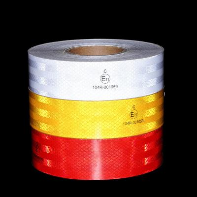 China High Visibility Reflective Material ECE 104r Reflective Sticker for Truck for sale