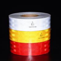 China White Yellow Red Conspicuity Emark 104R ECE Reflective Tape For Vehicle for sale