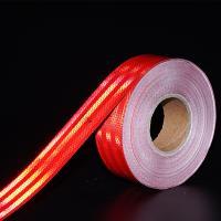 China White Yellow Red Outdoor Caution ECE Reflective Tape for Trailers for sale