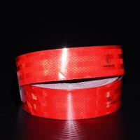 China Micro Prismatic Reflective Sheets Sticker ECE 104R Reflective Tape For Road Safety for sale