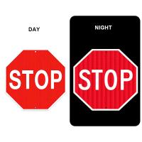 China ASTM D4956 Type II Red Engineer Grade EGP Reflective Material for Stop Road Signs for sale