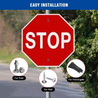 China High Visibility Customizable Aluminum Roadway Warning Reflective Traffic Signs for sale
