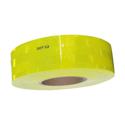 China High Intensity Grade Self-adhesive DOT C2 Reflective Safety Warning Tape for sale