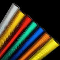 China PET Micro Prismatic Reflective Sheeting Vinyl Roll For Traffic Signs for sale
