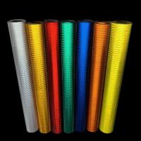 China China Manufacturer ASTM D4956 High Intensity Acrylic Prismatic Reflective Vinyl for sale