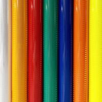 China Self Adhesive PET Reflective Film Prismatic Reflective Sheeting for Temporary Road Signs for sale