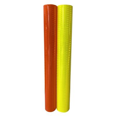 China HP Roland Printing Micro Prismatic HIP EGP Engineer Grade Acrylic Yellow Traffic Sign Reflective Sheeting For Traffic Signs for sale