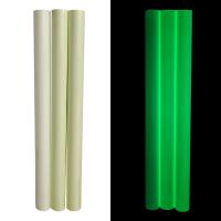 China Custom Colourful Self Adhesive Photoluminescent Film Glow In The Dark Vinyl for sale