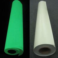 China 2-12h Waterproof Self Adhesive Photoluminescent Sheeting 1.22*45.72m For Safety Sign for sale