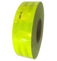 China Fluorescent Yellow DOT-C2 Truck Reflective Conspicuity Tape For Warning for sale