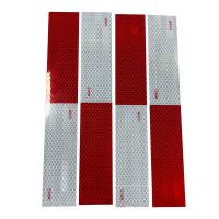 China DOT-C2 Free Samples Truck Adhesive Dots Vehicle Micro Prism Light Retro Conspicuity Infrared Reflective Tape for sale