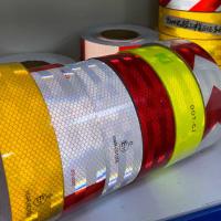 China Prismatic Conspicuity 2 Inch X 50 Yard DOT-C2 Reflective Tape Sticker For Vehicle Truck for sale