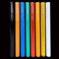 China 1.24x45.72 M Advertisement Grade Glass Beads Type Acrylic Reflective Sheeting Vinyl Roll 5200 Durability 5 Years For Screening Printing for sale