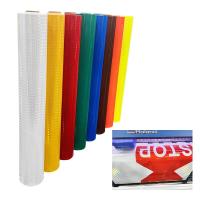China Eco-solvent And UV Printable Highway Sign HIP 10 Years Warranty Prismatic Reflective Sheeting for sale