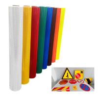 China Acrylic Printable High Intensity Prismatic Reflective Sheet Material for Traffic Sign for sale