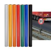 China Plotter Cutting Lettering Self Adhesive Engineer Grade Reflective Sheeting for Safety Signs for sale