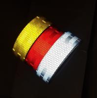 China ECE 104R Micro Prismatic Reflective Tape Vehicle Conspicuity Marking Tape for sale