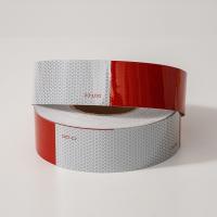 China LU DOT-C2 Reflective Tape Red White Reflective Tape Outdoor Warning Safety Tape for Vehicles Trailers Trucks Signs for sale