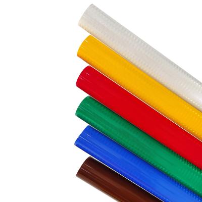 China Engineer Grade Prismatic Reflective Sheeting for Street Road Slow Warning Traffic Signs for sale