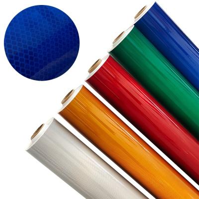 China 10-Year Durability Glass Bead Technology High Intensity Grade Reflective Sheeting for Signage for sale