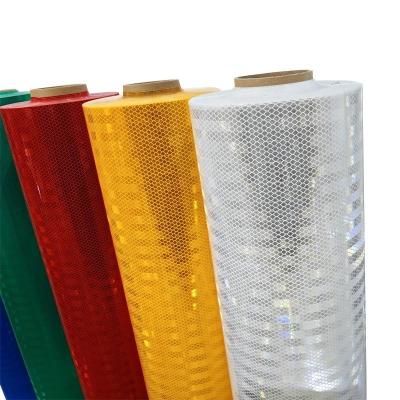 China LZT9800 Superior Visibility Diamond Grade Reflective Sheeting for Permanent Traffic Signs for sale
