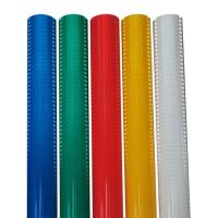 China 10 Years Durability ASTM D4956 Type IV Standards Microprismatic HIP Reflective Sheeting For Safety Solutions for sale