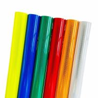 China LZT9800 Series Diamond Grade Reflective Sheeting for Permanent Traffic Signs for sale