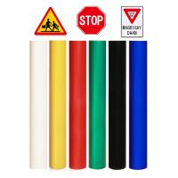China Engineer Grade Reflective Sheeting For Short-term Traffic Signs for sale