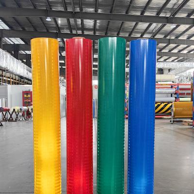 China HIP Prismatic Reflective Sheeting with Micro Prismatic Structure, 10 Years Durability, and ASTM D4956 Type IV Compliance for Traffic Signs for sale