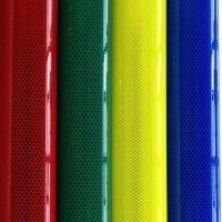 China Diamond Grade Reflective Sheeting with Full-Cube Prismatic Construction and ASTM D4956 Type XI Compliance for sale