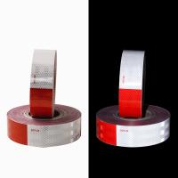 China DOT-C2 Reflective Tape with Micro Prismatic Technology and Pressure-sensitive Adhesive for Heavy-Duty Vehicles for sale