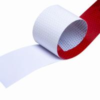 China DOT-C2 Reflective Adhesive Tape with Glass Bead Technology for Vehicle Safety for sale
