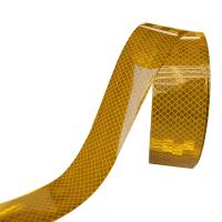 China Aluminum Micro Prismatic ECE 104R Reflective Tape with 50 mm Width and Pressure Sensitive Adhesive for Vehicle Conspicuity for sale