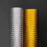 China Prismatic Reflective Sheeting with Micro Prismatic Structure and Pressure Sensitive Adhesive for 3-5 Year Lifespan for sale