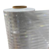 China White High Intensity Prismatic Reflective Sheeting with 10 Years Service Life ASTM D4956 Type IV for Traffic Signs for sale