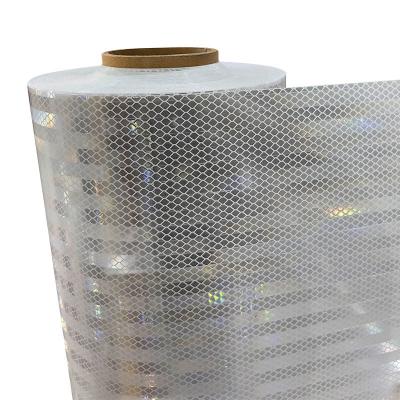 China White High Intensity Prismatic Reflective Sheeting with 10 Years Service Life ASTM D4956 Type IV for Traffic Signs for sale