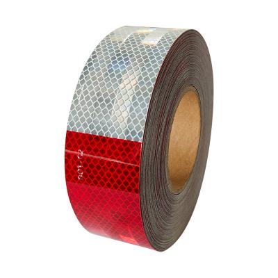 China 5 Years Durability DOT-C2 Reflective Tape with Micro Prismatic Technology and FMVSS 571.108 Compliance for Trucks and Trailers for sale