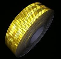 China ECE R104 Compliant Reflective Tape with Microprismatic Technology for 10-Year Vehicle Safety for sale