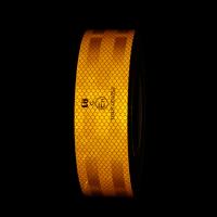 China ECE R104 Compliant Reflective Tape with Microprismatic Technology for 10-Year Vehicle Safety for sale