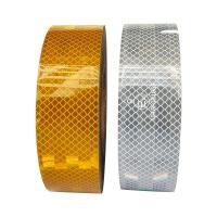 China Aluminum Micro Prismatic ECE 104R Reflective Tape Vehicle Contour Markings for sale