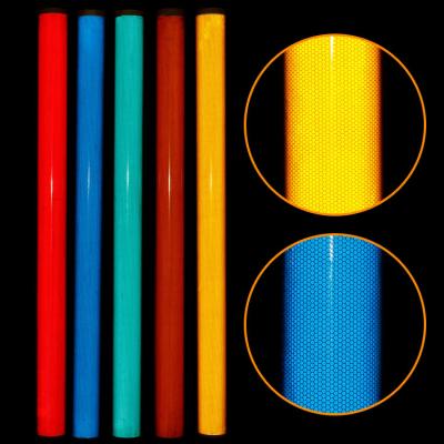 China High Intensity Grade Reflective Sheeting with Glass Bead Technology and 10 Years Outdoor Durability for sale