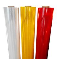 China UV Stabilized Diamond Grade Reflective Sheeting with 10 Years Warranty and ASTM D4956 Type XI Compliance for sale