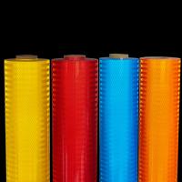 China Microprismatic Reflective Sheeting with ASTM D4956 Type IV Compliance 10-Year Outdoor Durability for Traffic Signs for sale