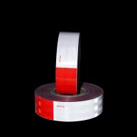 China Micro Prismatic DOT-C2 Reflective Tape for Vehicles with 10 Years Durability for sale