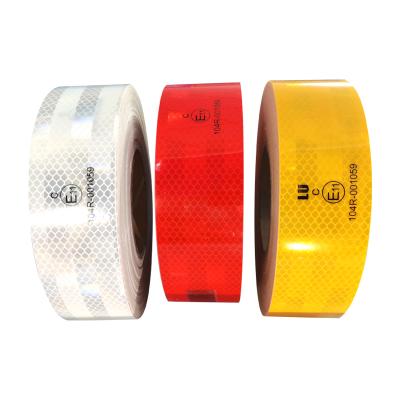 China High-Intensity Durable Outdoor Performance ECE Reflective Tape for Trucks and Trailers for sale