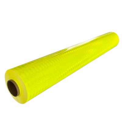 China HIP Reflective Sheeting with Microprismatic Technology for 10-Year Outdoor Service Life and ASTM D4956 Type IV Compliance for sale